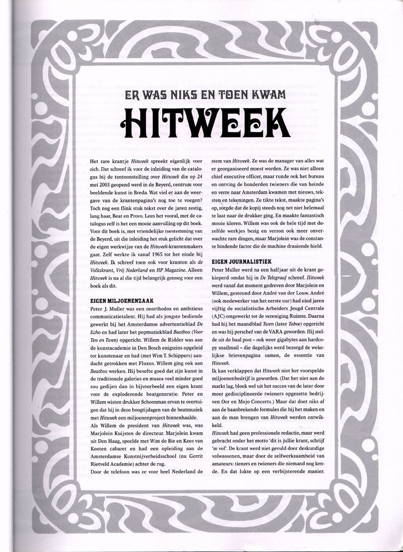 Het Beste Uit Hitweek, 1965-1969